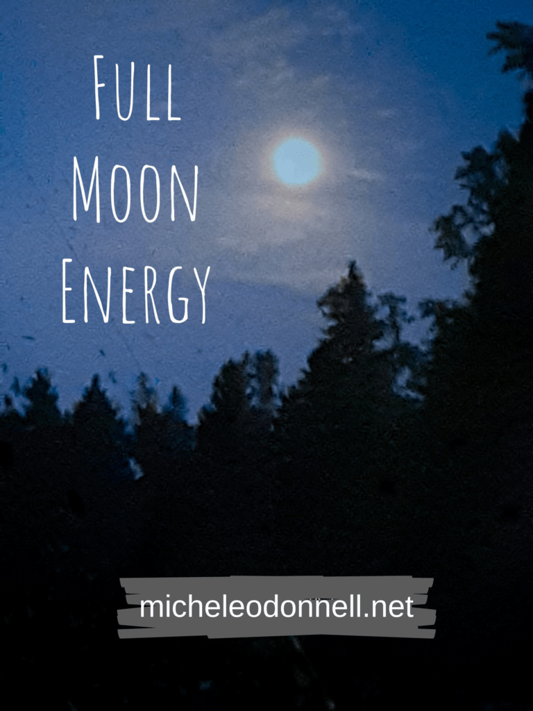Full Moon Energy for Release – Michele O'Donnell | The Space Between